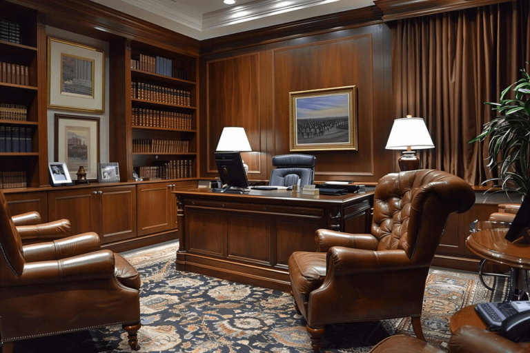 Best Advocate Office Interior Design in Ahmedabad