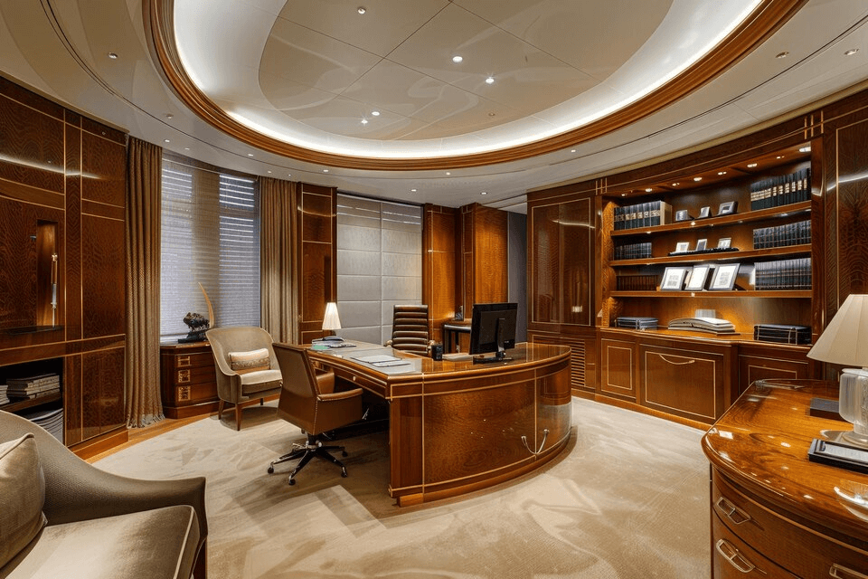 Best Advocate Office Interior Design in Ahmedabad