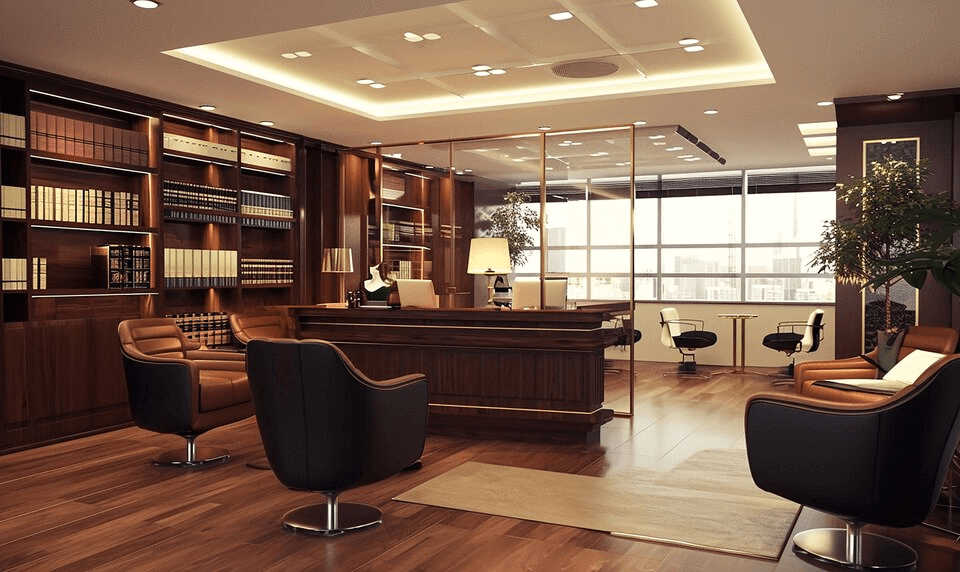 Best Advocate Office Interior Design in Ahmedabad