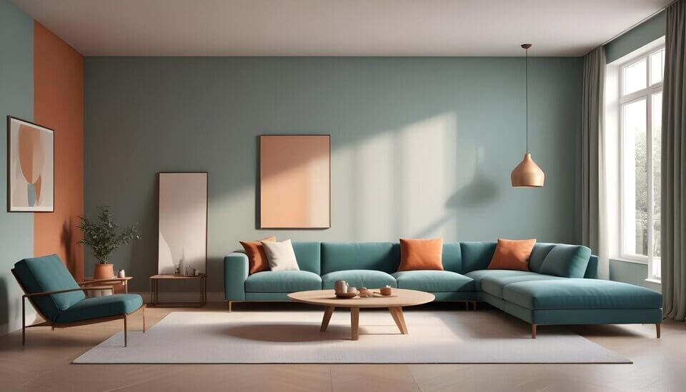 Best Living Room Paint Colours & Interior Wall Colour Ideas in India